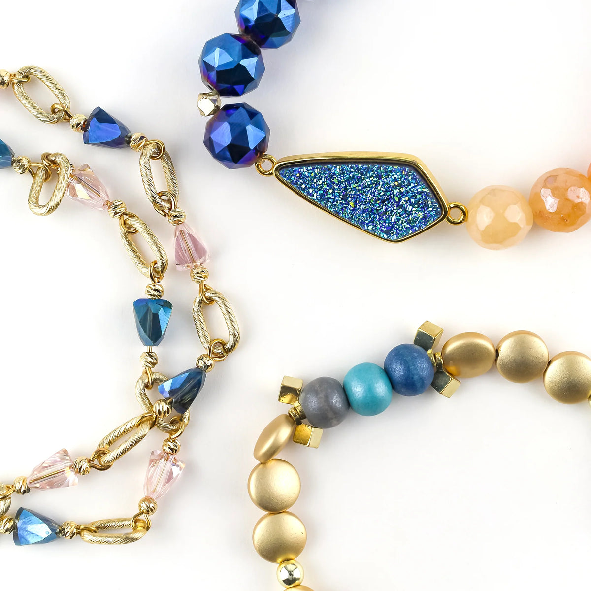 Melissa Blue Starter Stack Erimish Set – Pink Pineapple Boutique Pensacola