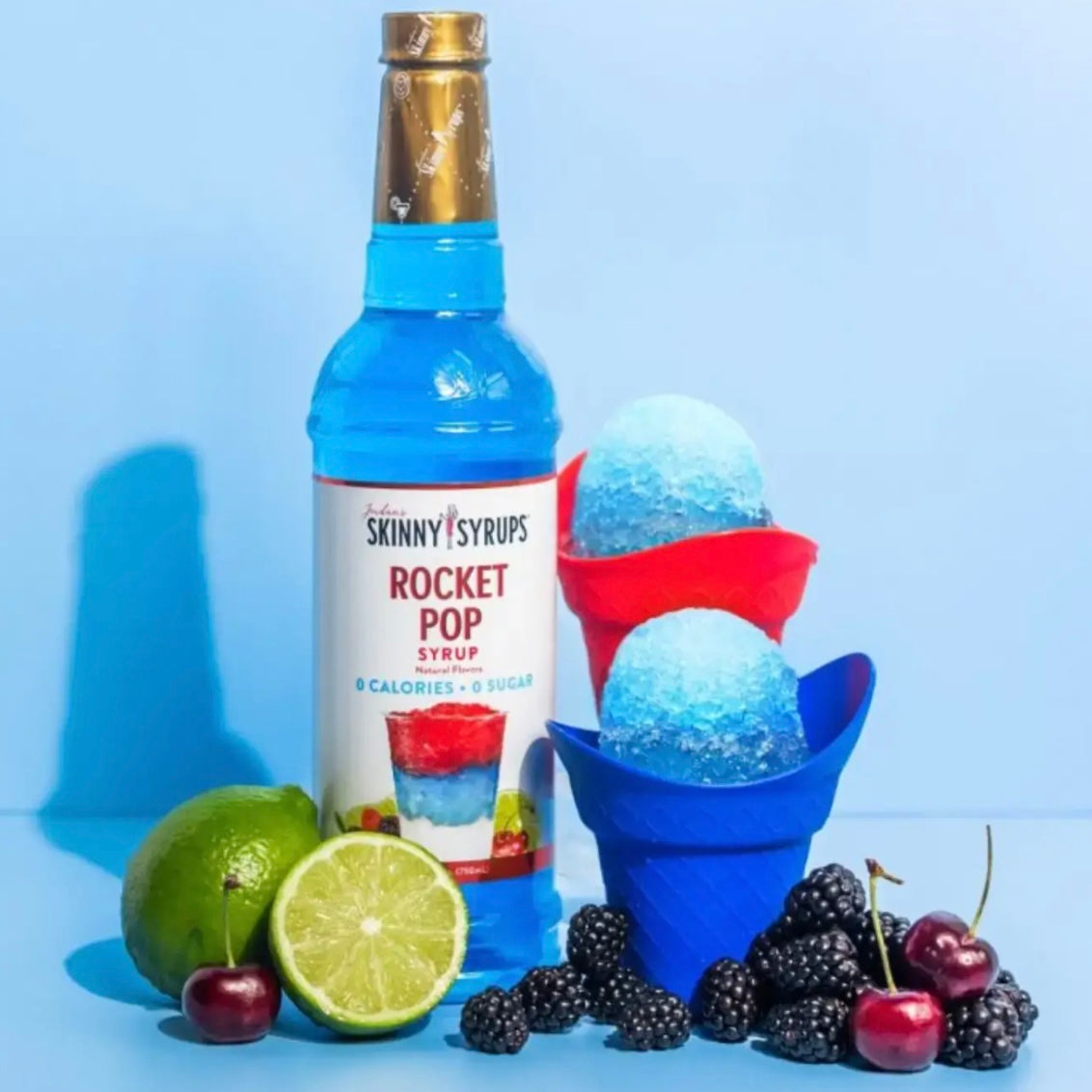 ROCKET POP FLAVOR JORDAN'S SKINNY MIXES SYRUPS – Pink Pineapple ...