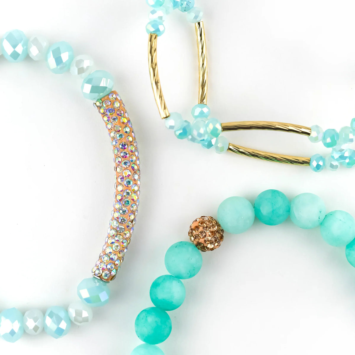 Ellen Mint Starter Stack Erimish Set – Pink Pineapple Boutique Pensacola