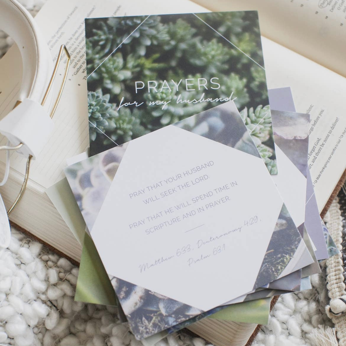 Prayers For My Husband Prayer Cards TDG – Pink Pineapple Boutique Pensacola